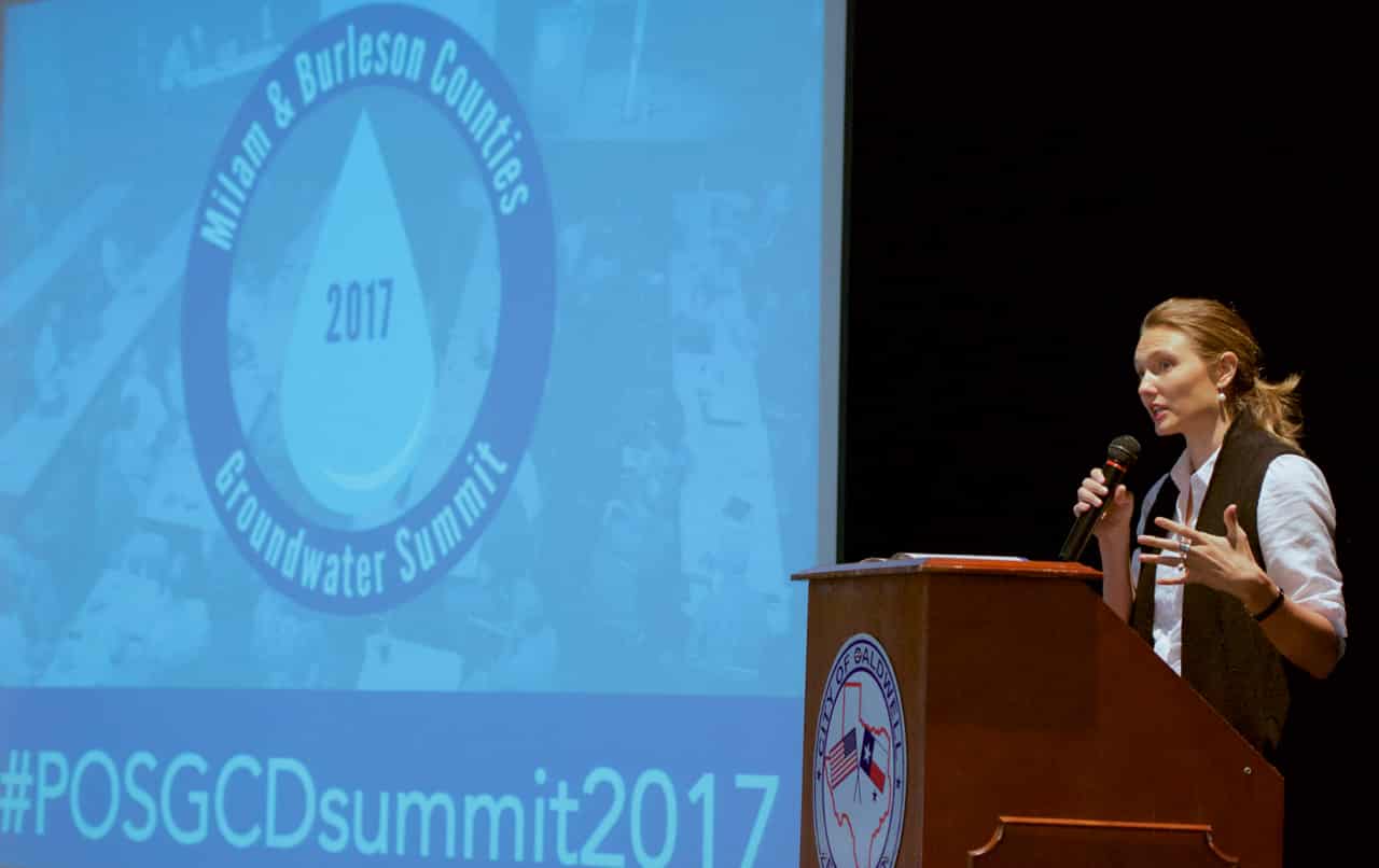 2017 Milam and Burleson Counties Groundwater Summit Overview - Post Oak ...